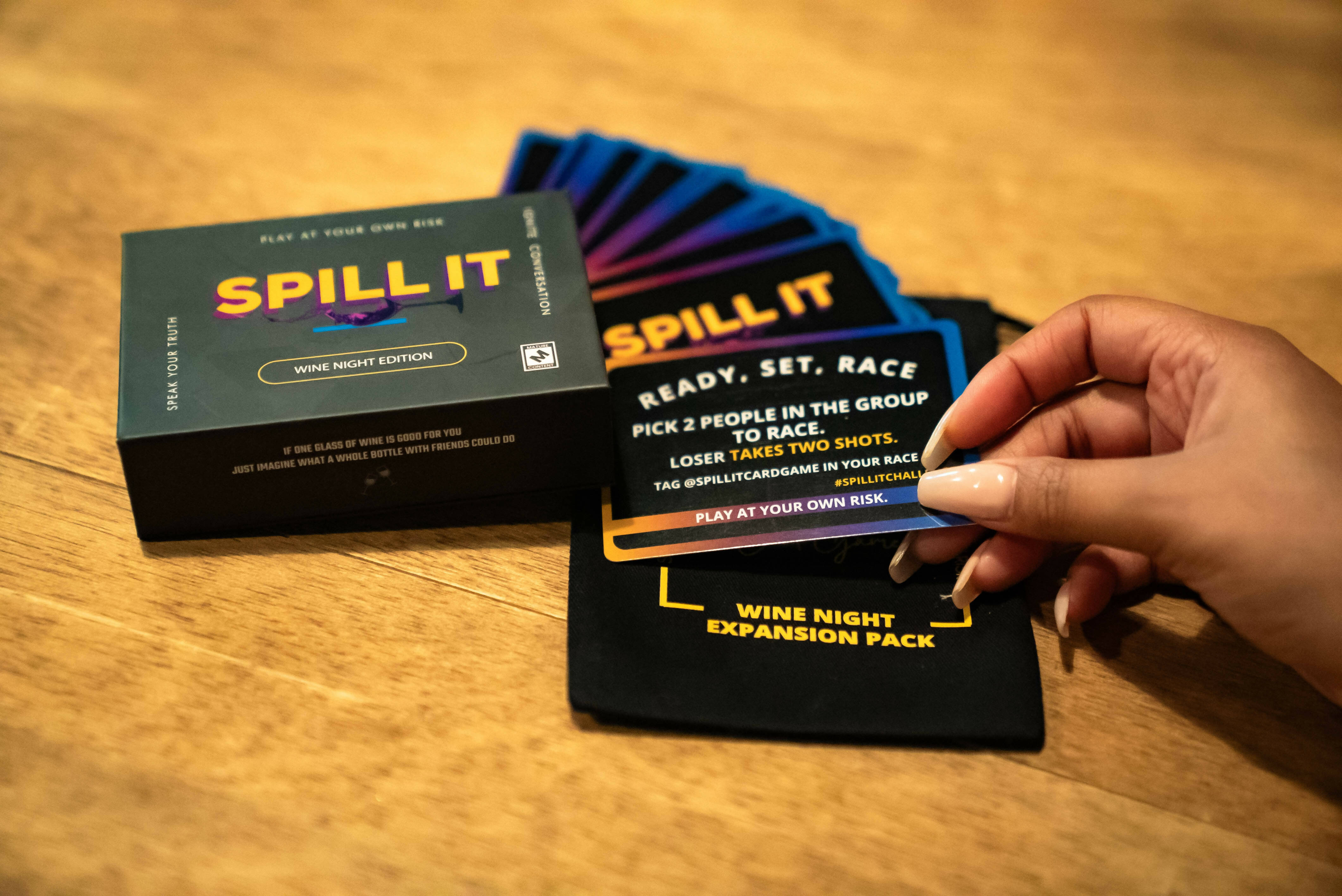 SPILL IT Card Game – SIBEXPO